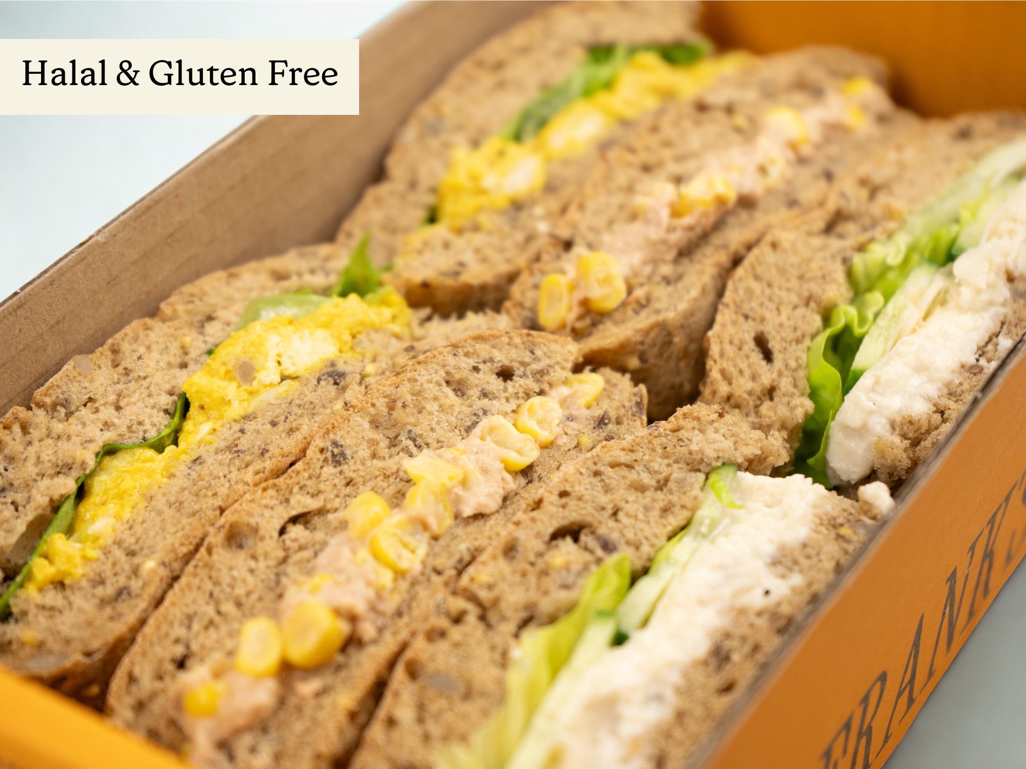 Lambeth Bap Platter | Gluten-Free & Halal Catering