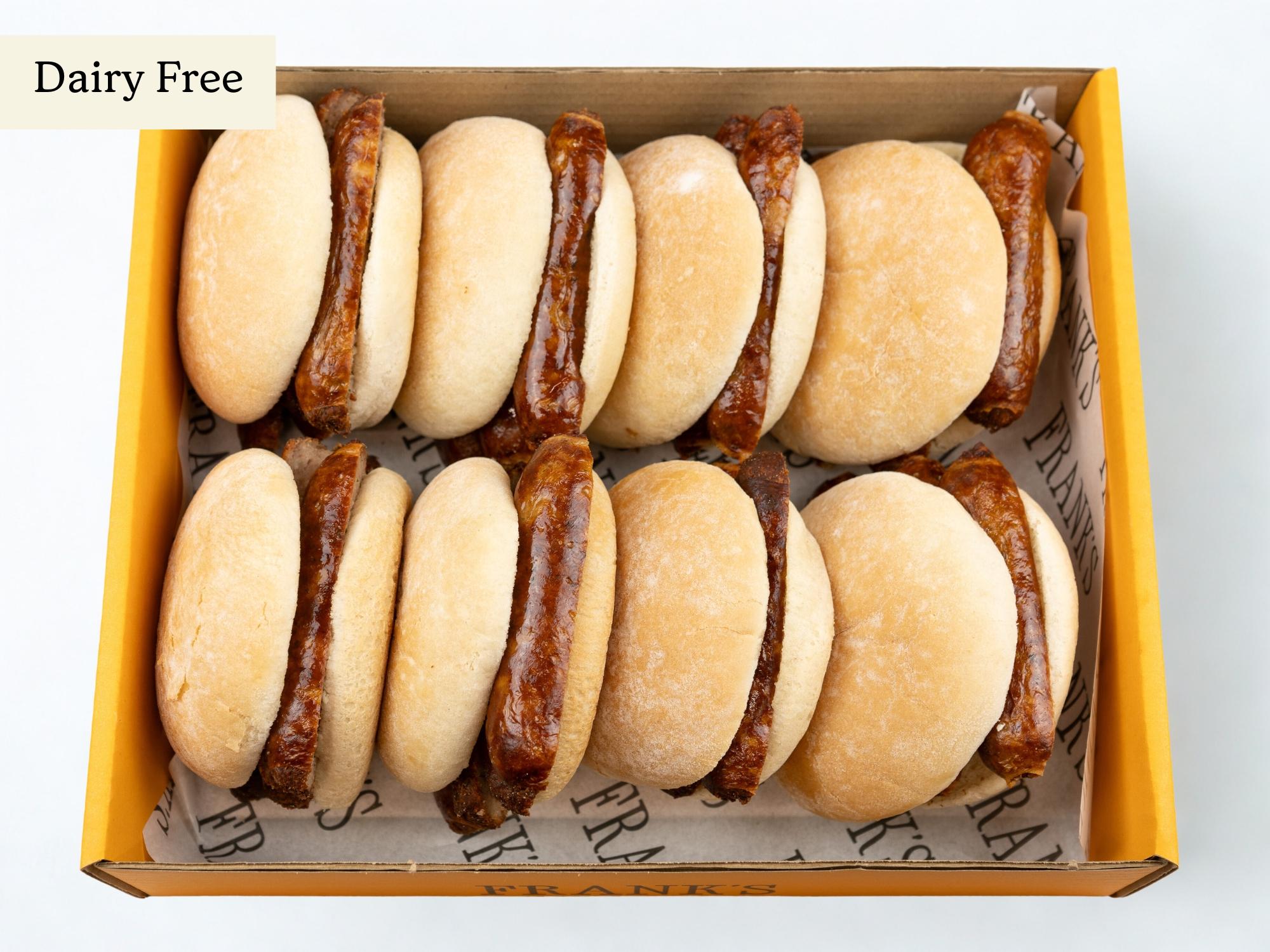 Sausage Breakfast Baps | Hot Morning Bap Platter